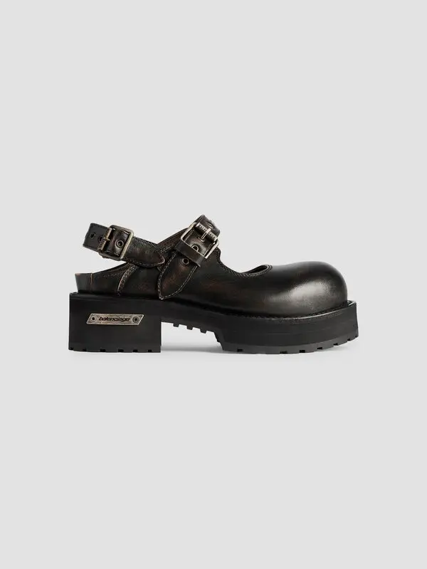 Balenciaga Venom Mary Janes - Brown