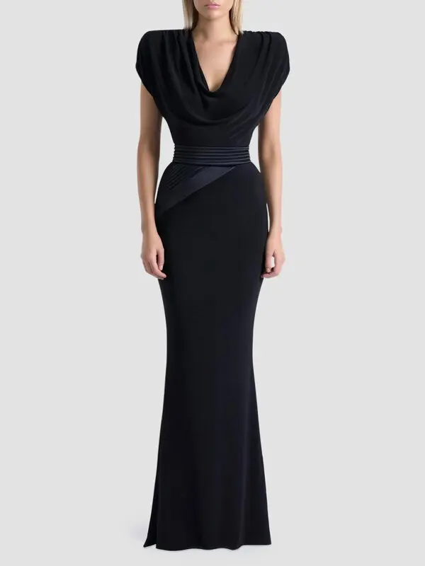 ZHIVAGO Ilium Stretch-jersey Body-con Gown