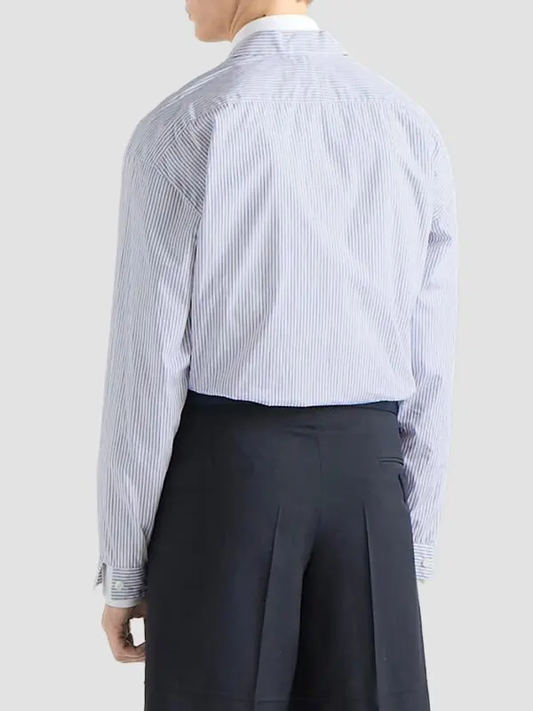 Prada Cotton Zipper Shirt