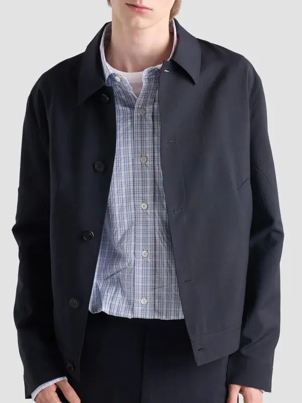 Prada Wool And Mohair Blouson Jacket