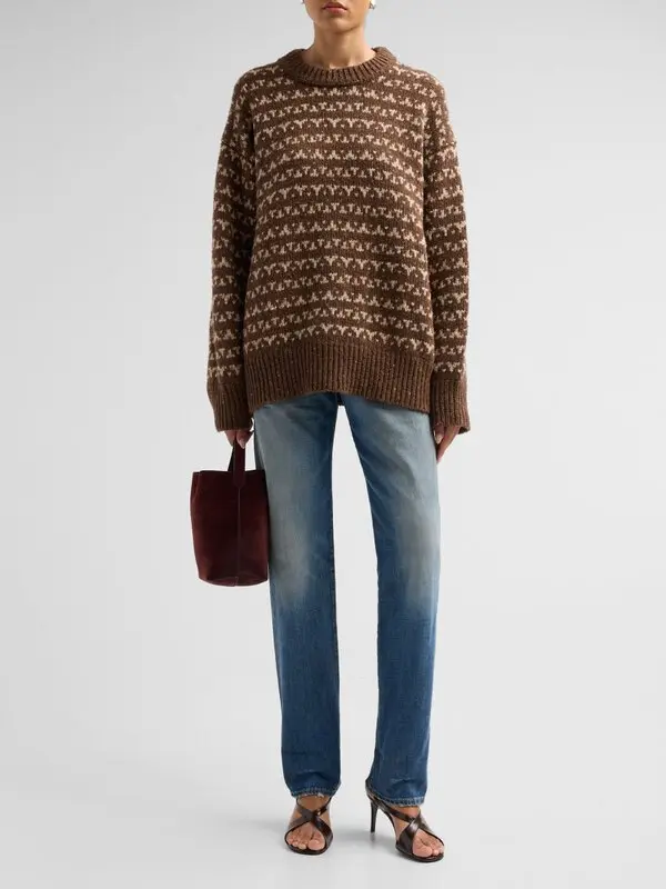R13 Cuffed Boyfriend Jeans