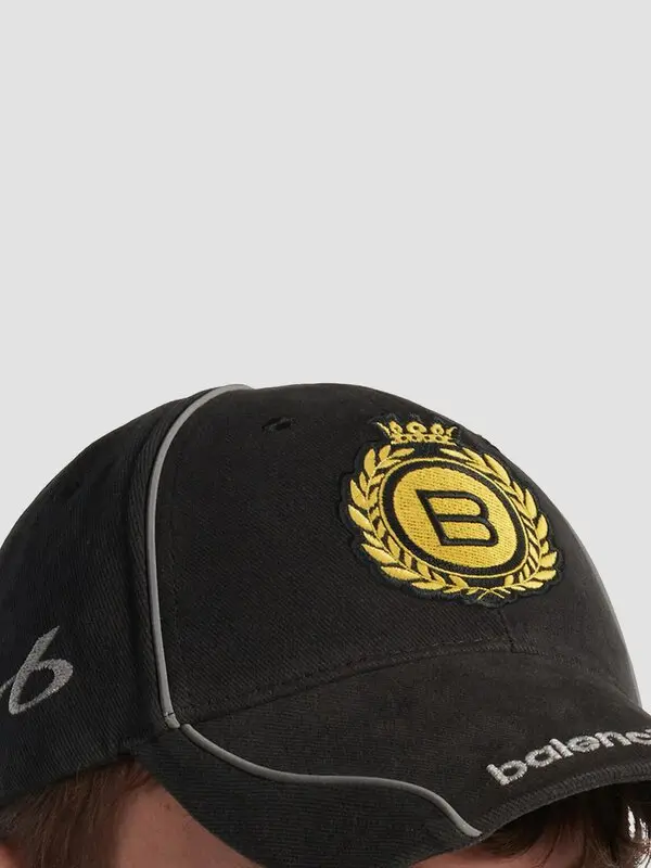 Balenciaga Naval Crest Cotton Cap