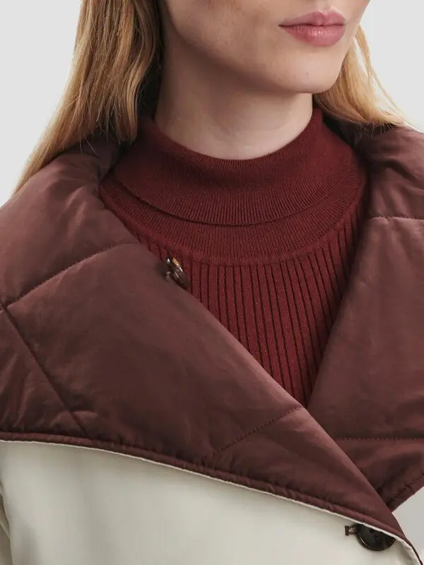 Varley Annalise Reversible Wrap Coat