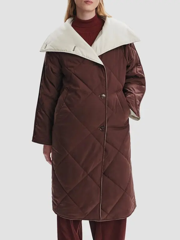 Varley Annalise Reversible Wrap Coat