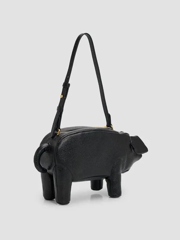 Thom Browne Baby Pig Pebble Grain Leather Bag