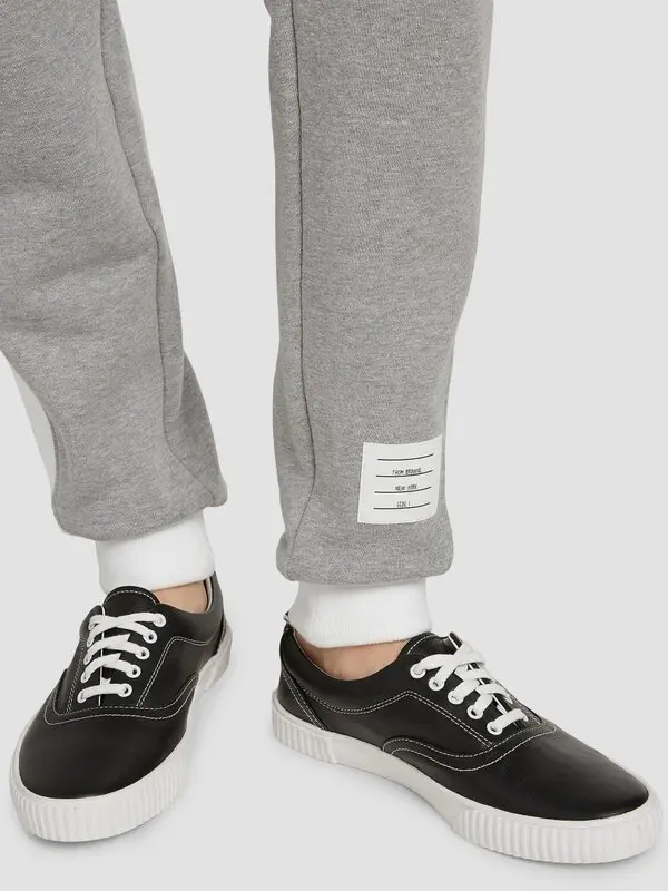 Thom Browne Engineered 4 Bar Classic Loopback Jersey Sweatpants