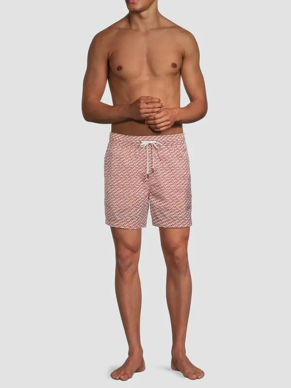 Onia Calder Printed Swim Shorts