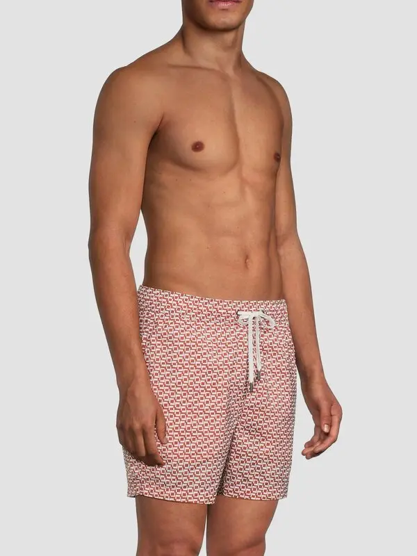 Onia Calder Printed Swim Shorts
