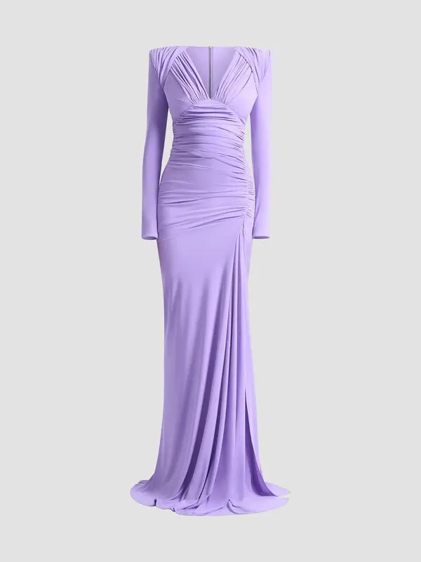 ZHIVAGO We're Not Us Ruched Gown