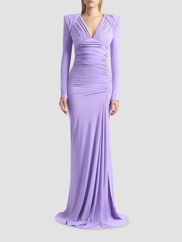 ZHIVAGO We're Not Us Ruched Gown