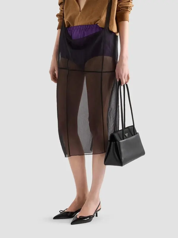 Prada Cigaline Midi-skirt