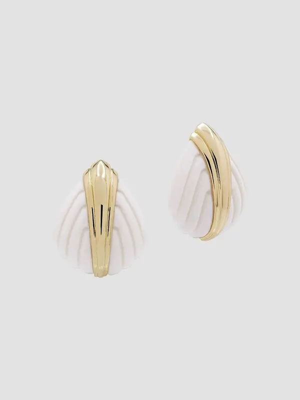 Ronny Kobo Aster 14k-gold-plated & Resin Stud Earrings