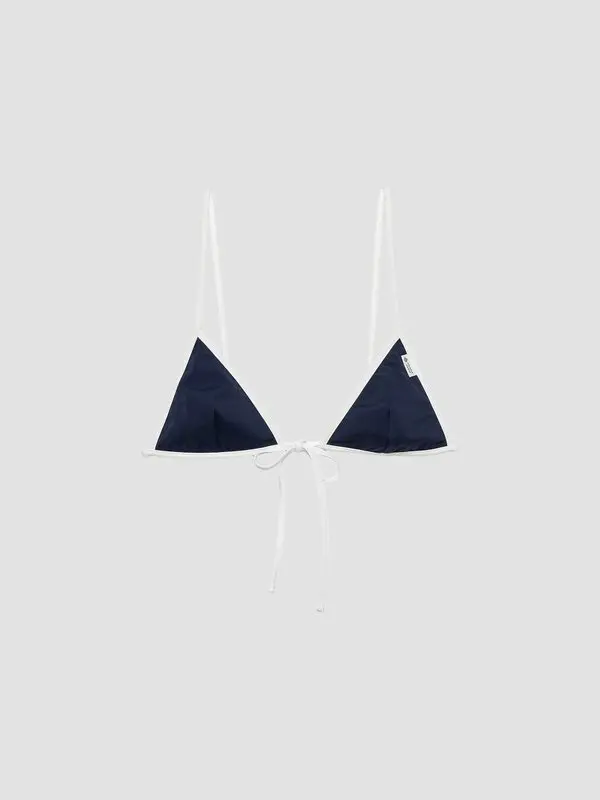 Prada Jersey Bikini Top - Blue