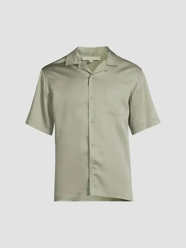 Onia Core Vacation Relaxed Short-sleeve Shirt