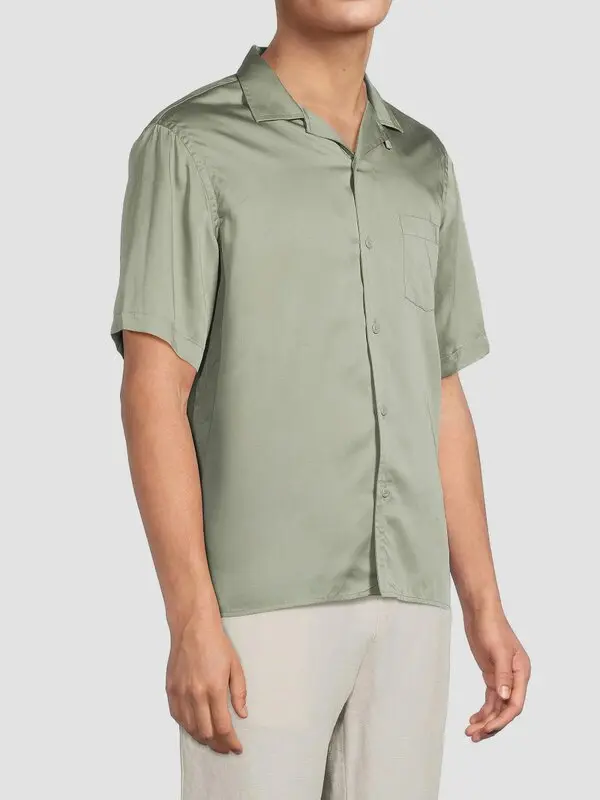Onia Core Vacation Relaxed Short-sleeve Shirt