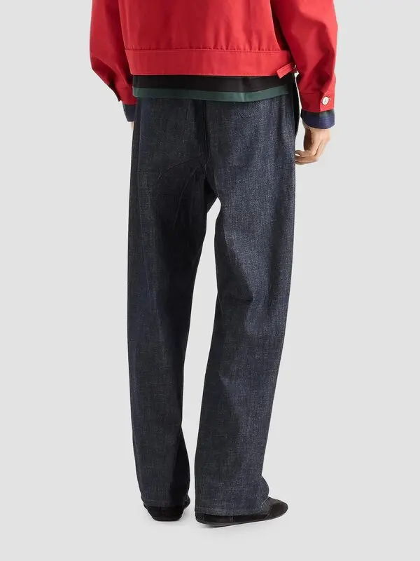 Prada Regular Raw Denim Jeans