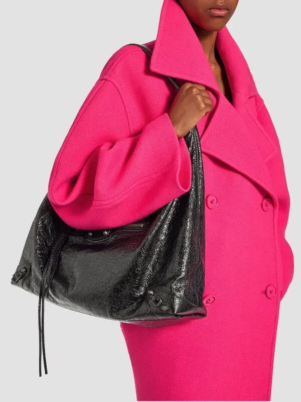 Balenciaga Le City Large Hobo Bag - Black