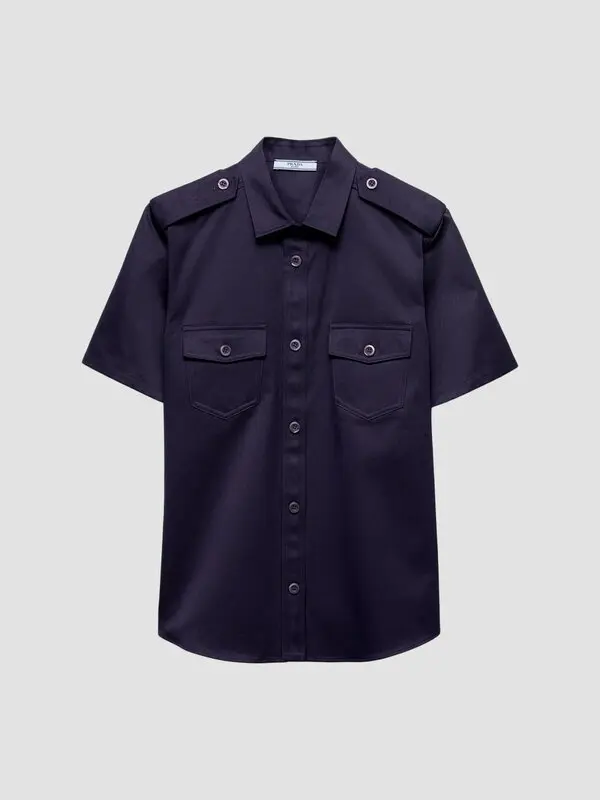 Prada Short Sleeved Chino Shirt