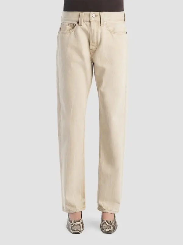 Khaite Callum Cotton Slim-fit Jeans - Dumas