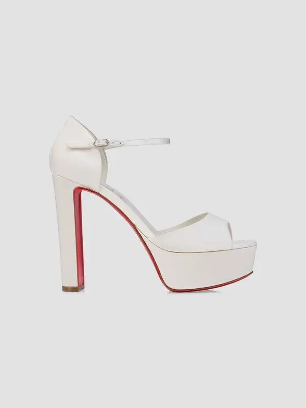 CHRISTIAN LOUBOUTIN Sandaloo 130mm Satin Sandals