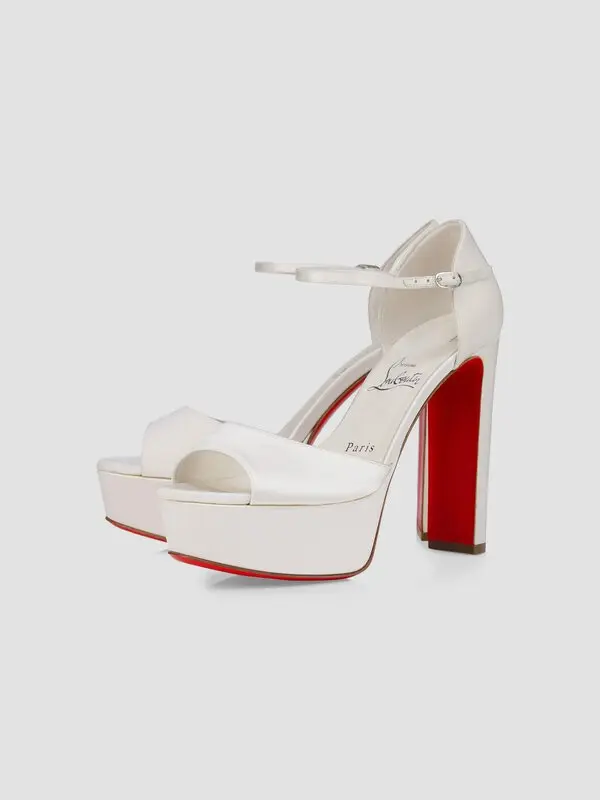 CHRISTIAN LOUBOUTIN Sandaloo 130mm Satin Sandals