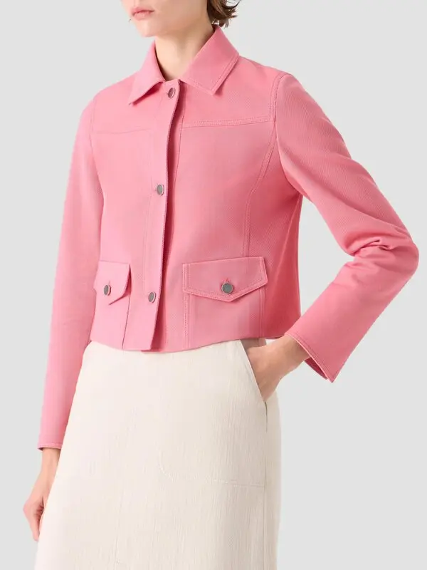 Akris Felted Wool-cotton Jacket