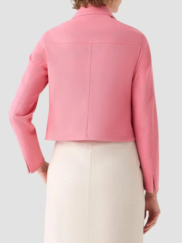 Akris Felted Wool-cotton Jacket