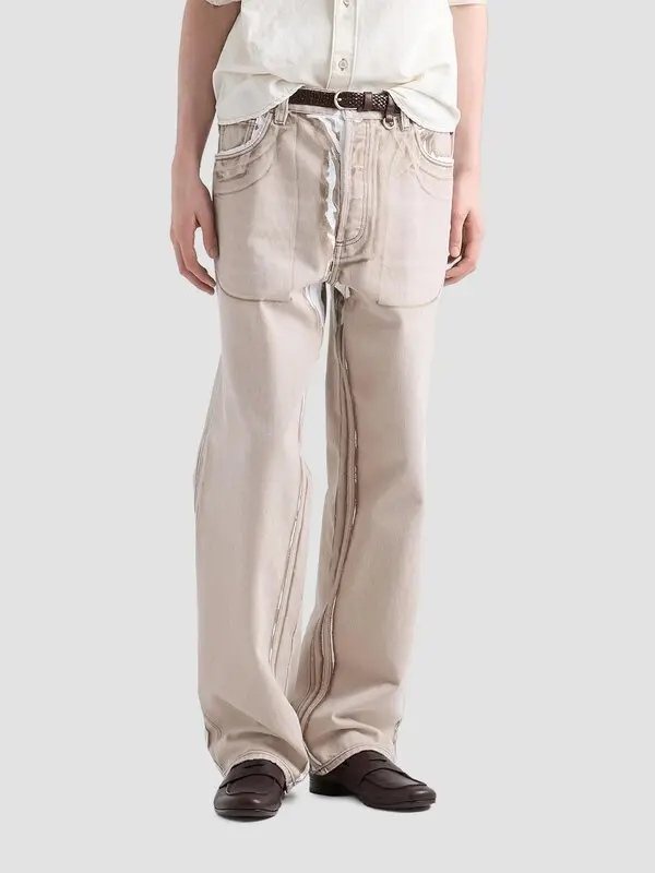 Prada Bull Denim Five-pocket Jeans
