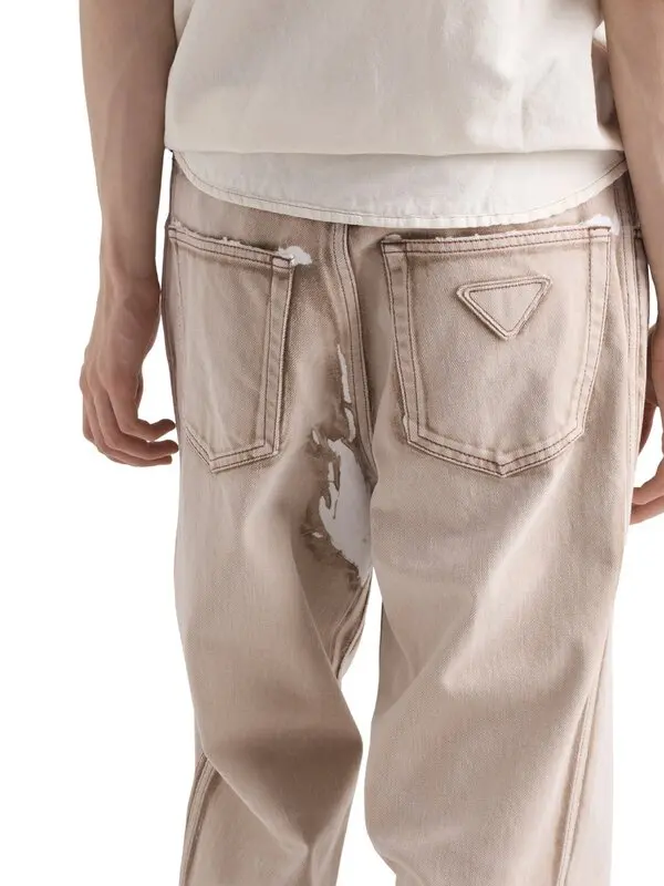 Prada Bull Denim Five-pocket Jeans