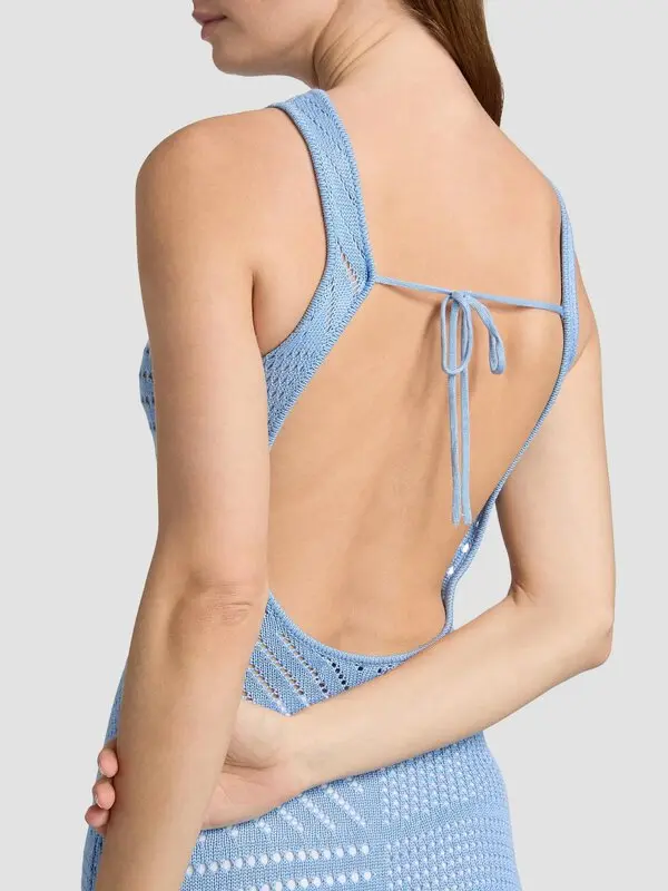 Solid & Striped The Morenzo Knit Cover-up Maxi Dress