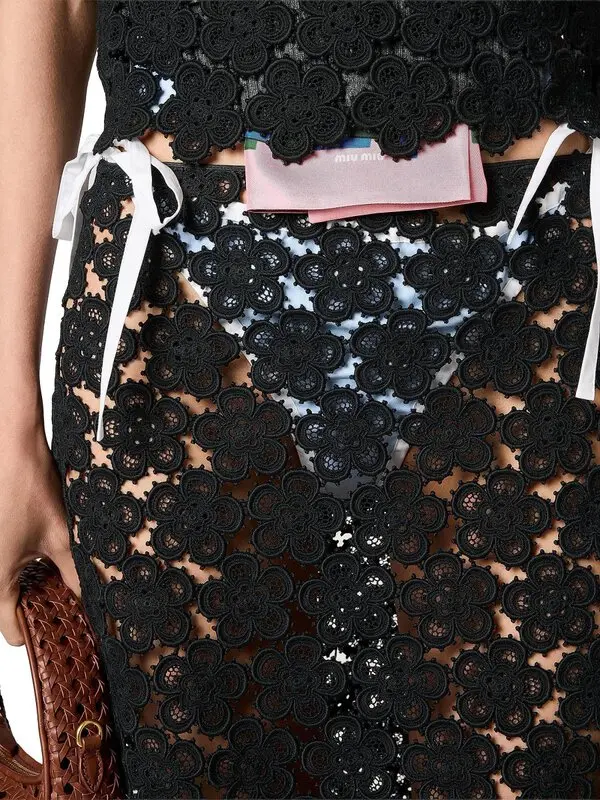 Miu Miu Macramé Skirt