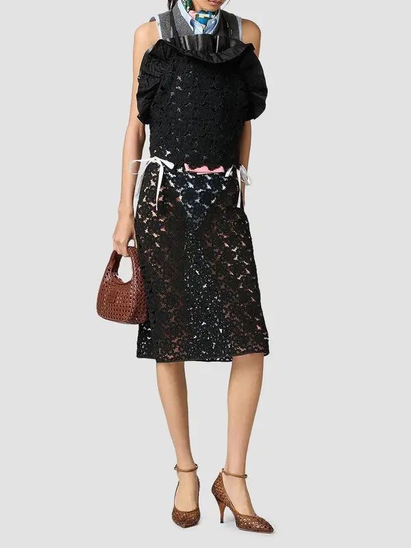 Miu Miu Macramé Skirt