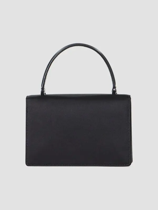 Akris Alice Crystal-embellished Silk Top Handle Bag