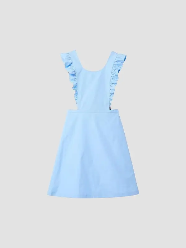 Miu Miu Poplin Apron Dress