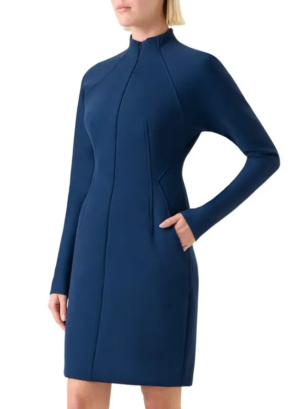 Akris Techno Neoprene Minidress
