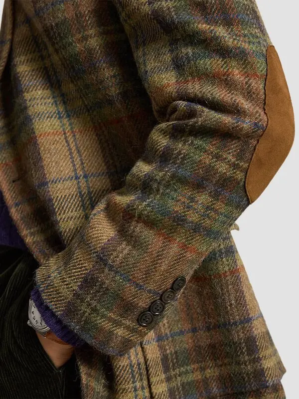 Polo Ralph Lauren Rl67 Wool Plaid Sport Jacket