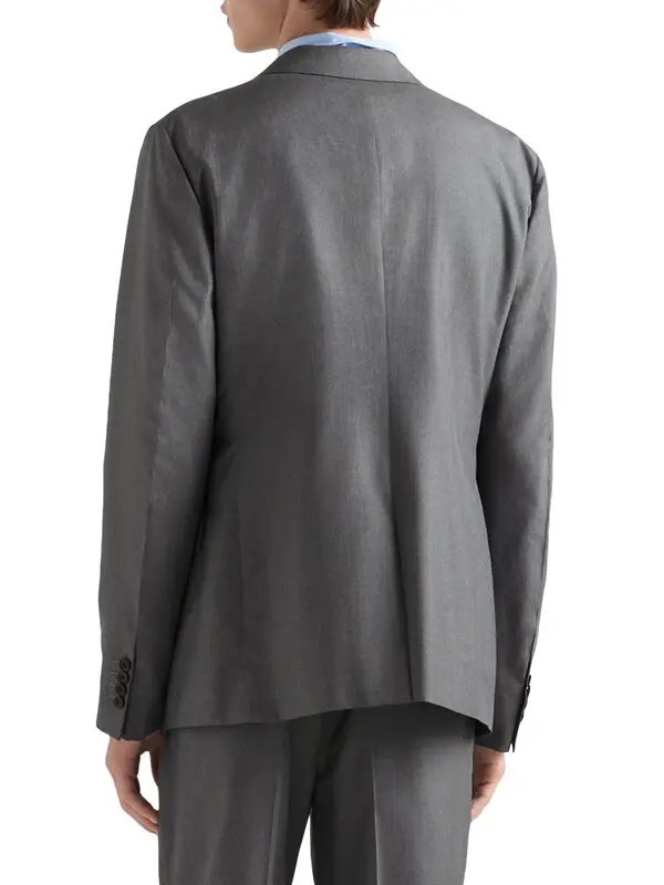 Prada Single-breasted Silk Suit