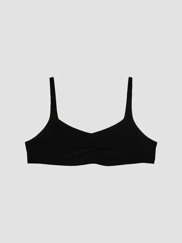 Prada Crepe De Chine Top - Black