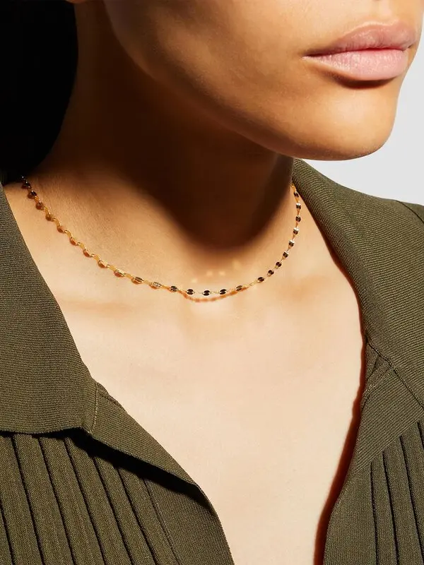 Lana Jewelry Mega Gloss Blake 14k Yellow Choker Necklace