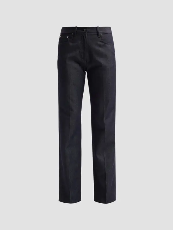 Michael Kors Stovepipe Wool-cotton Jeans
