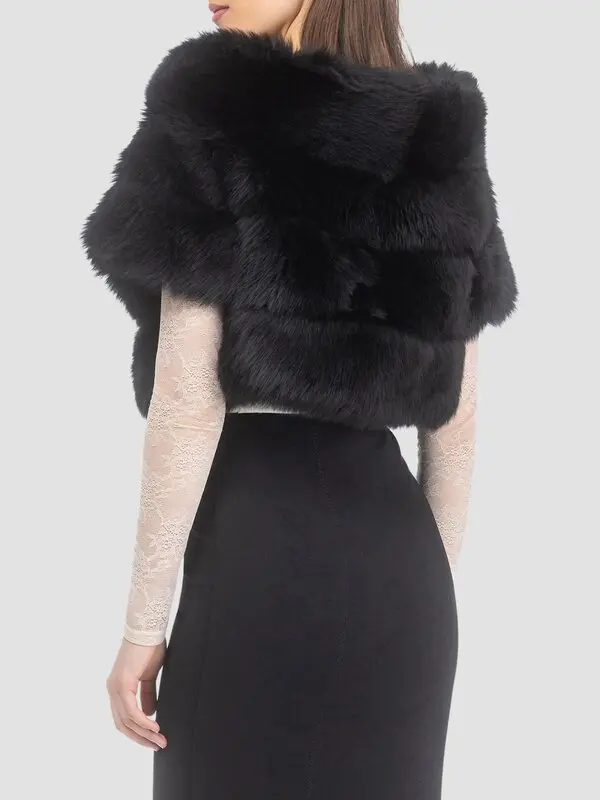 Gorski Merinillo Shearling Lamb Capelet
