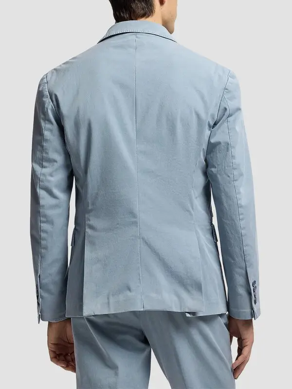 Ralph Lauren Purple Label Kent Linen-silk Suit Jacket