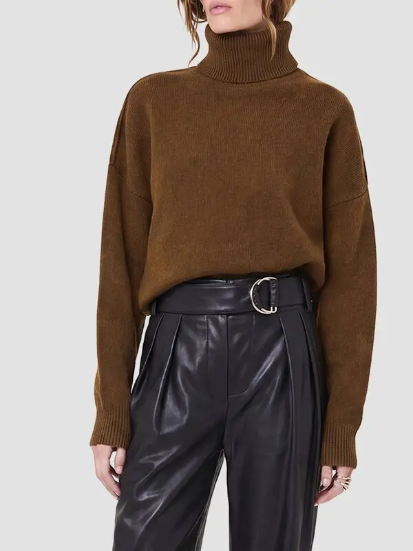 NICHOLAS THE LABEL Esme Wool Sweater - Cumin