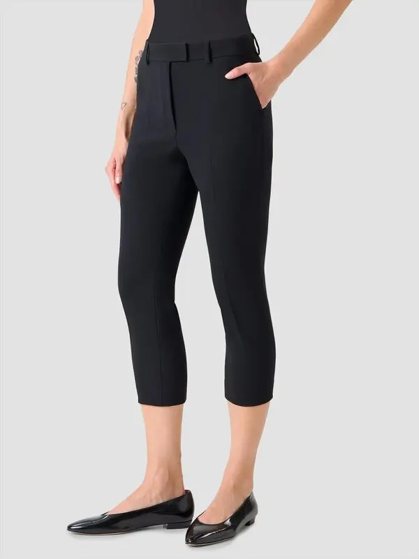 Akris Flavi Wool-blend Capri Pants