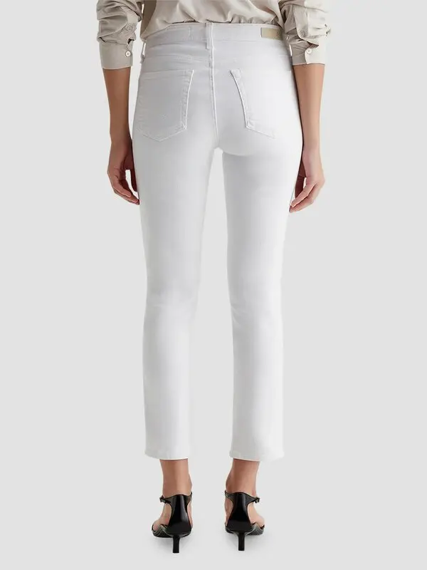 Ag Mari High-rise Slim-straight Crop Jeans