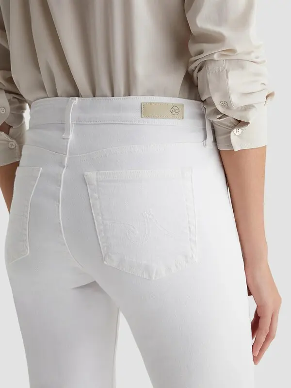 Ag Mari High-rise Slim-straight Crop Jeans
