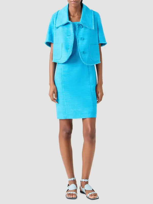 Akris Patch Pocket Silk-blend Jacket