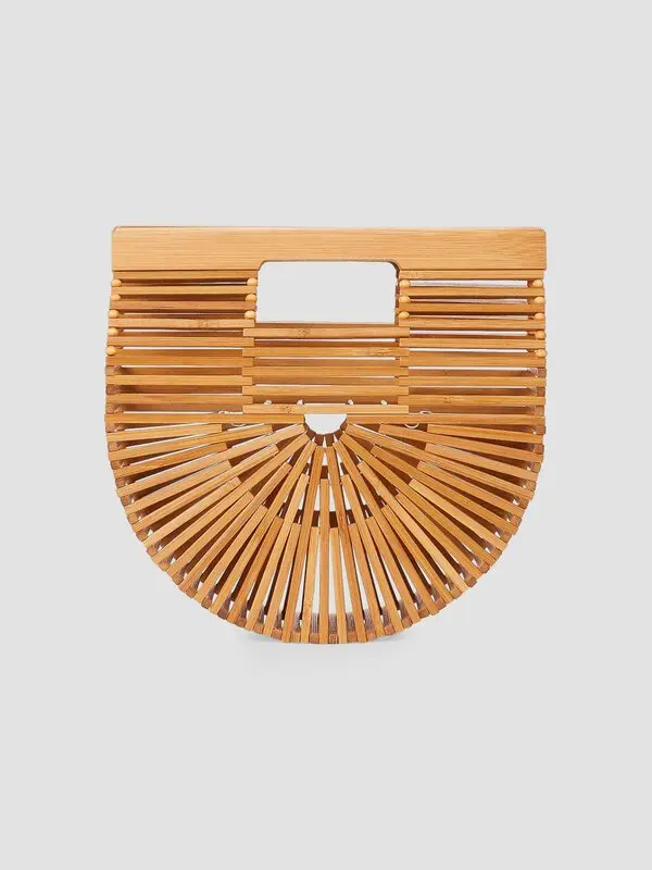 Cult Gaia Gaia's Ark Mini Bamboo Top Handle Bag