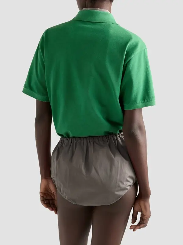 Prada Piqué Polo Shirt