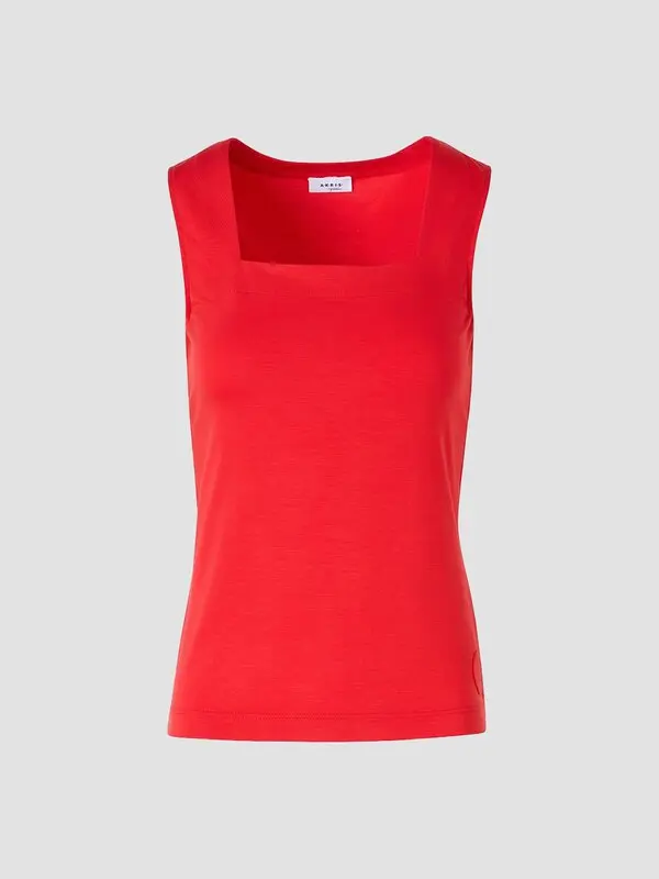 Akris Stretch Jersey Sleeveless Top - Red